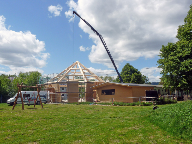 Großer Zirkus für kleine Artisten - dach+holzbau