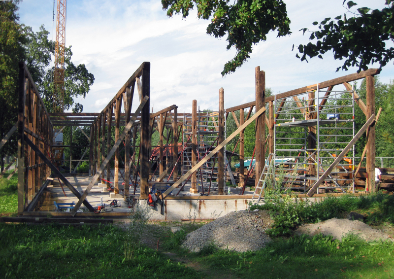 Haus-im-Haus: Neubau in 200 Jahre alter Remise in Kolbermoor - dach+holzbau