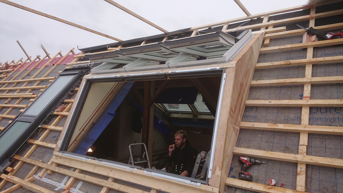 Wohnung und Showroom in einem - dach+holzbau