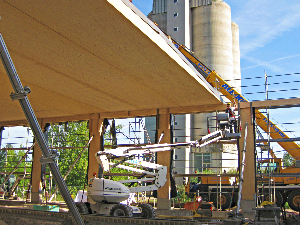 Neuer Bauhof in Holzbauweise für Gemeinde Sengenthal - dach+holzbau