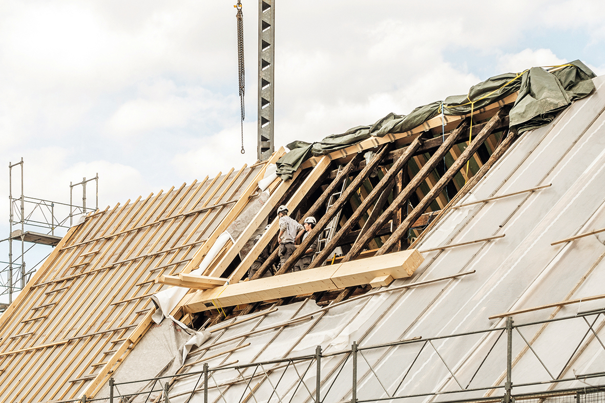 Ein Hochstudhaus wird zum Künstlerhaus - dach+holzbau