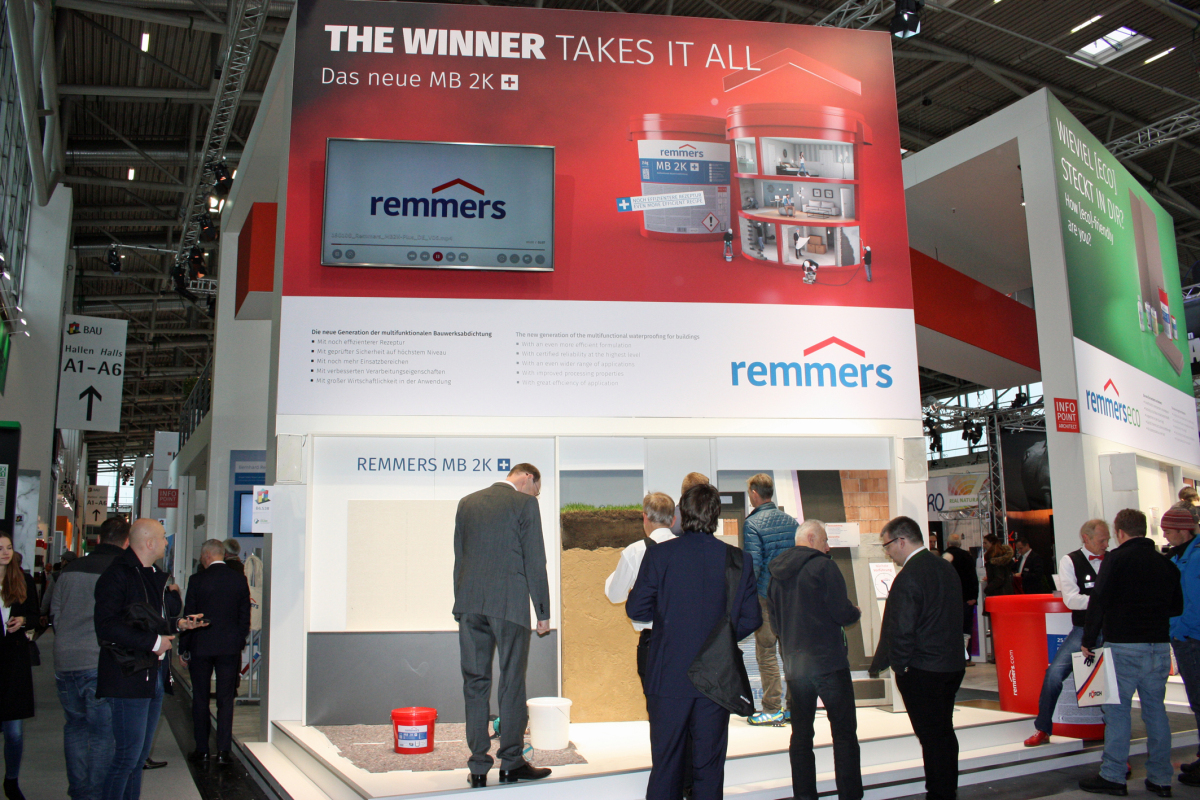 Remmers auf der Messe BAU 2023 in München - dach+holzbau