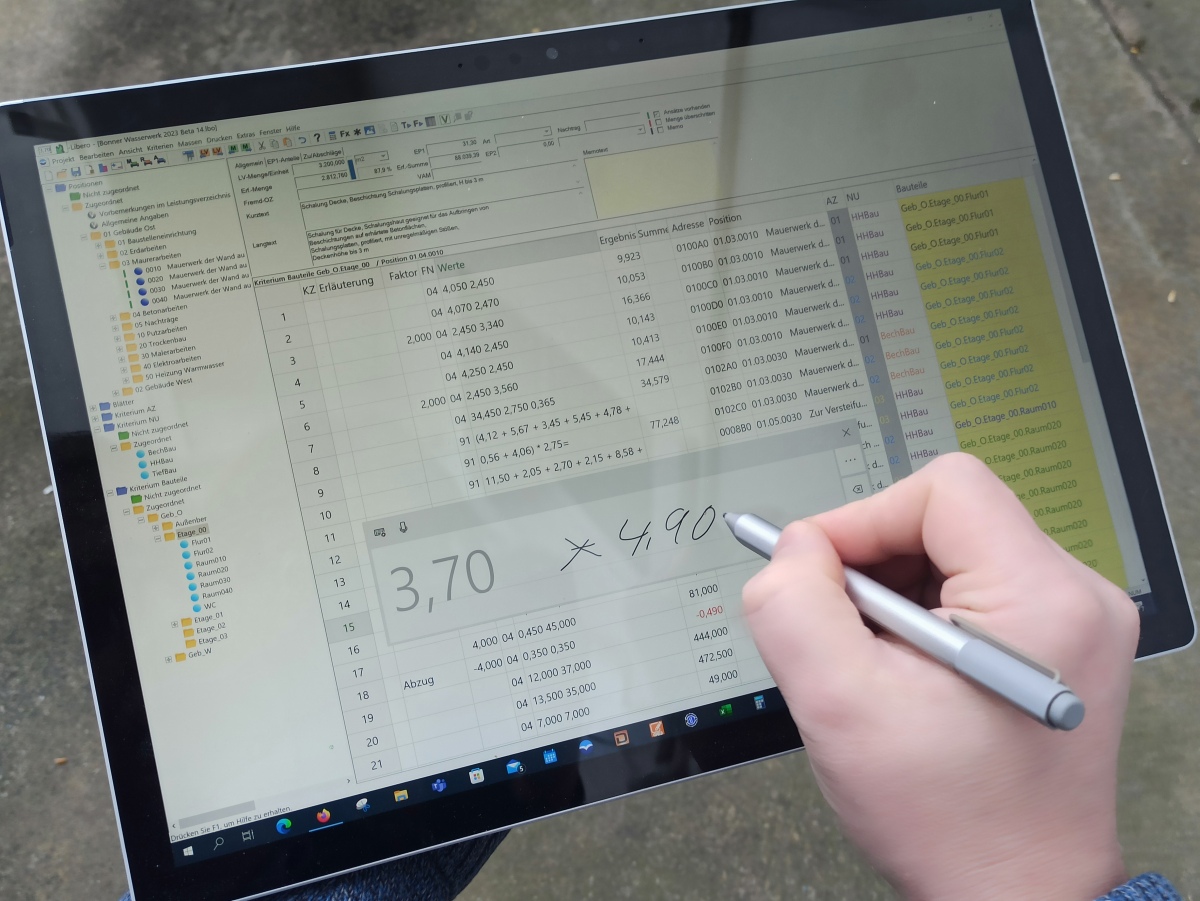 Software für Mengenermittlung und Abrechnung - dach+holzbau