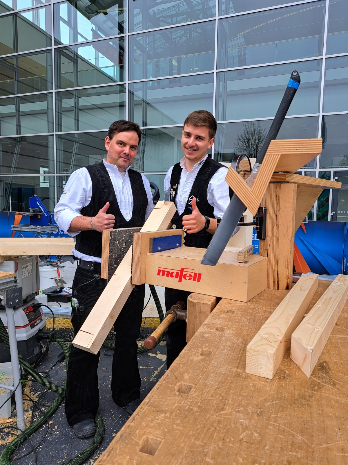 Interview mit Lukas Baumann, Mitglied der Zimmerer-Nationalmannschaft ...