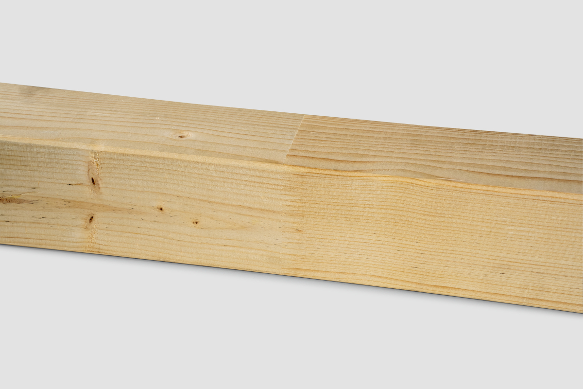 Keilgezinkte Dachlatten - dach+holzbau