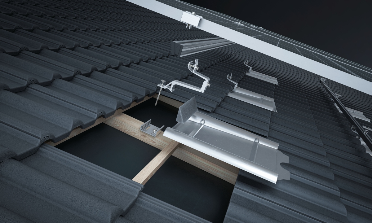 Dachhaken für PV-Unterkonstruktionen auf Steildächern - dach+holzbau