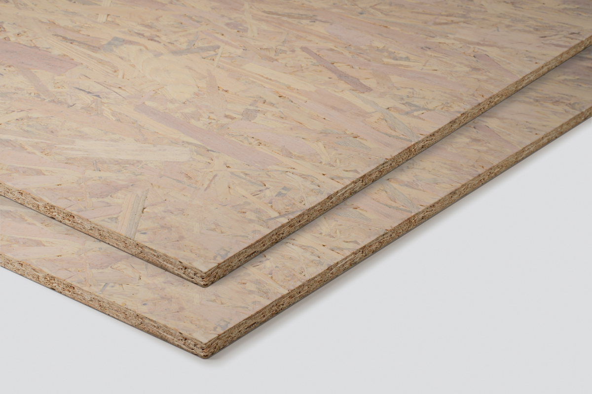 Schwer entflammbare OSB-Platte - dach+holzbau