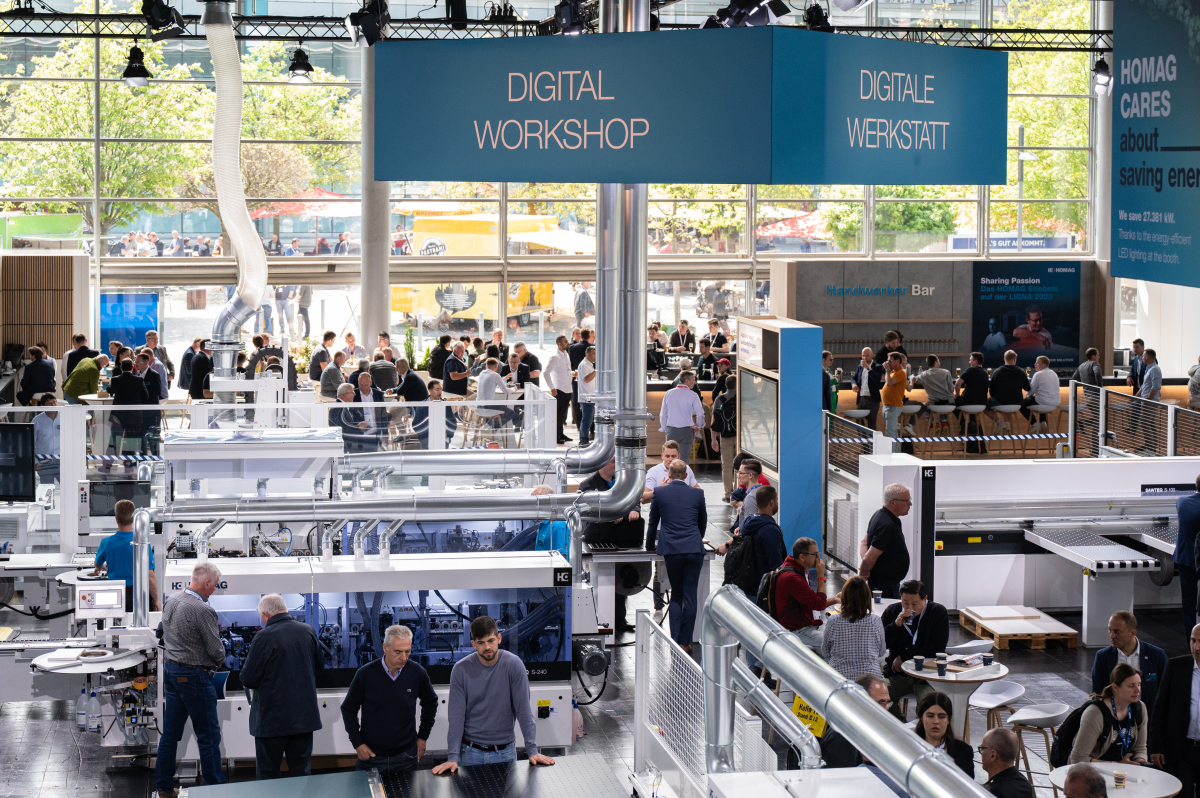 Messe LIGNA in Hannover feiert 50-jähriges Jubiläum - dach+holzbau