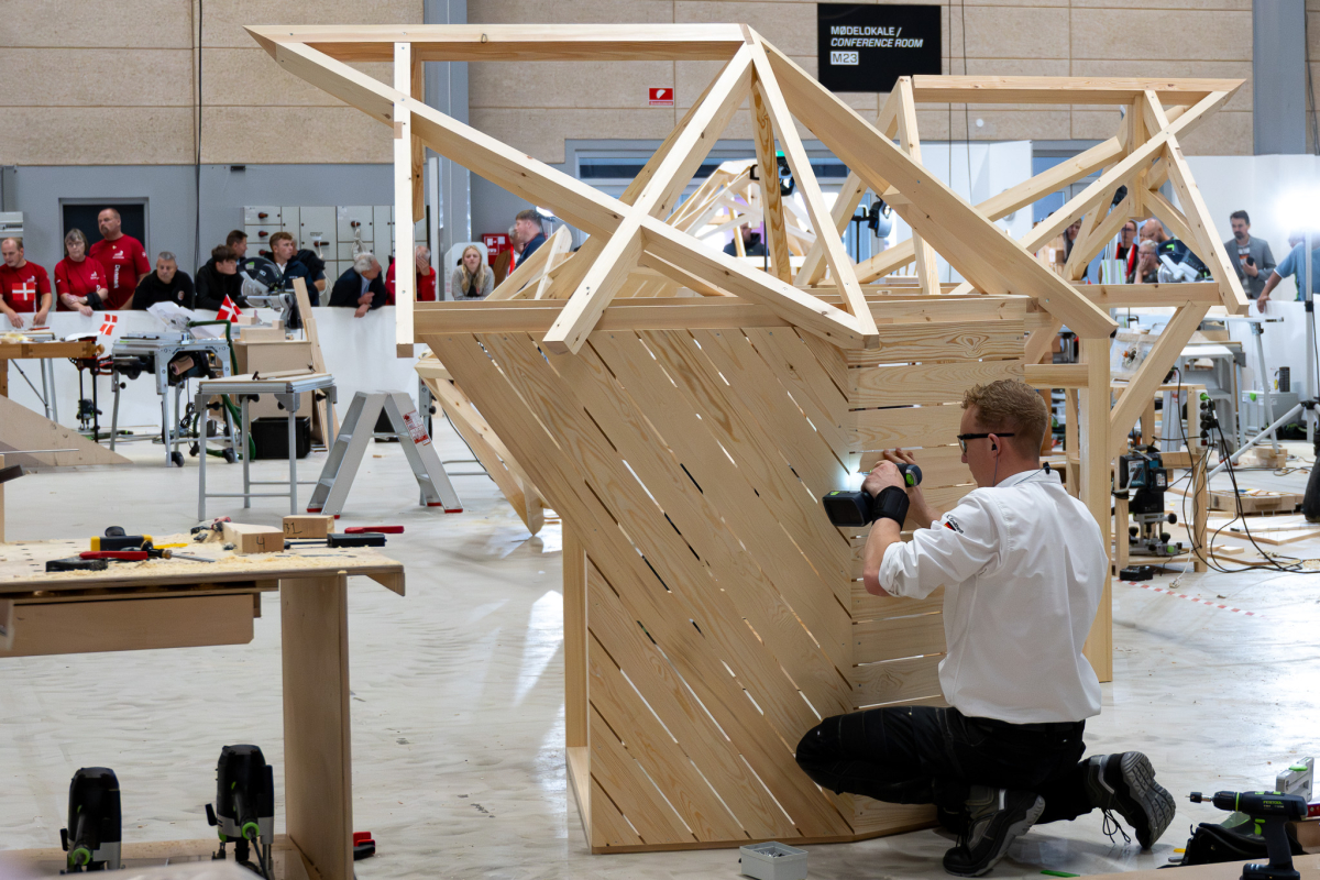 Deutscher Zimmerer gewinnt Gold - dach+holzbau