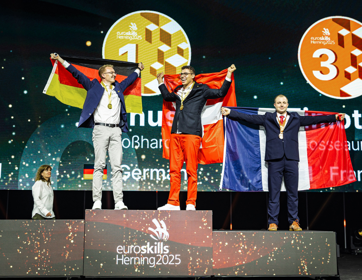 Deutscher Zimmerer gewinnt Gold - dach+holzbau