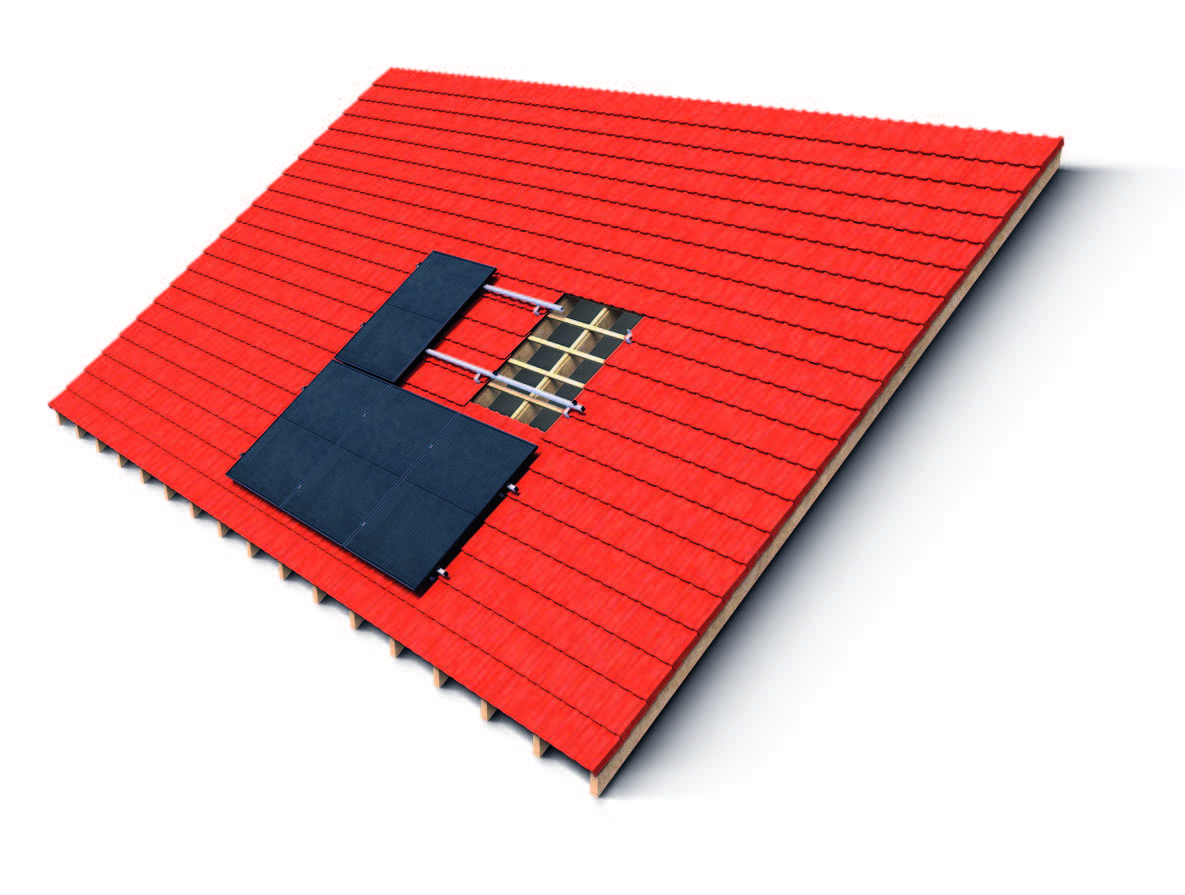 PV-Montagesysteme für das Steildach - dach+holzbau